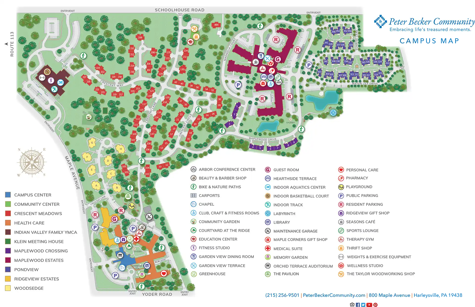CAMPUS MAP - Peter Becker Community